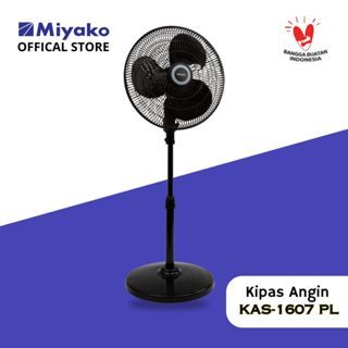 Jual Kipas Angin Berdiri Miyako Standing Fan Warna hitam 16 Inch ...