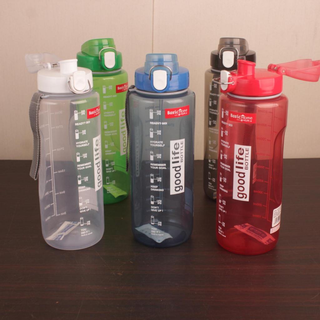 Jual BOTOL AIR MINUM/BOTOL PLASTIK 1LT LIONSTAR BASICHOME/BOTTLE ...