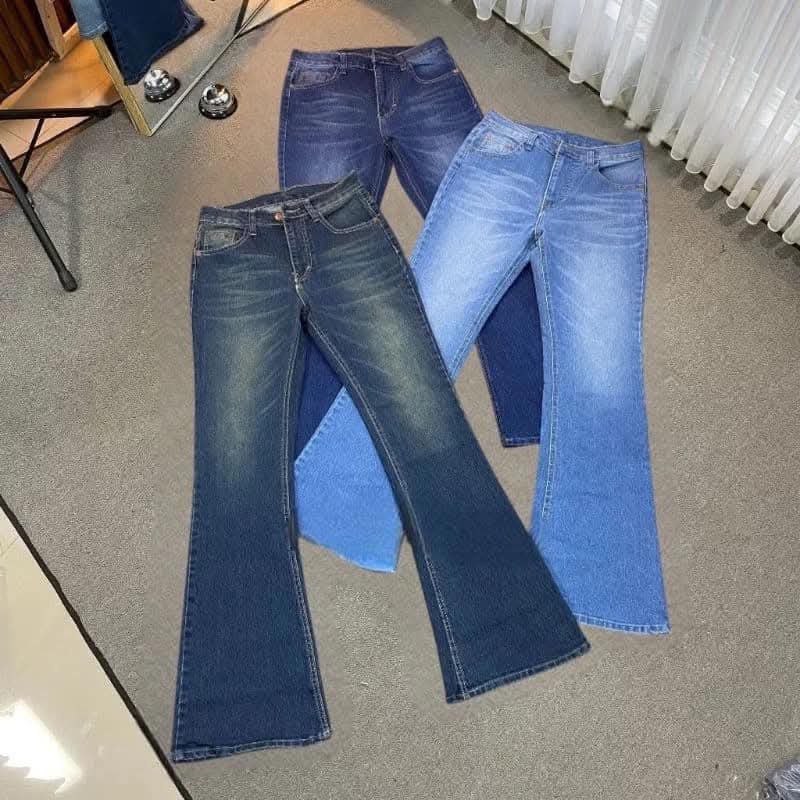 Jual Highwaist Cutbray Jeans Retro 114 - Celana Jeans Cutbray Premium ...