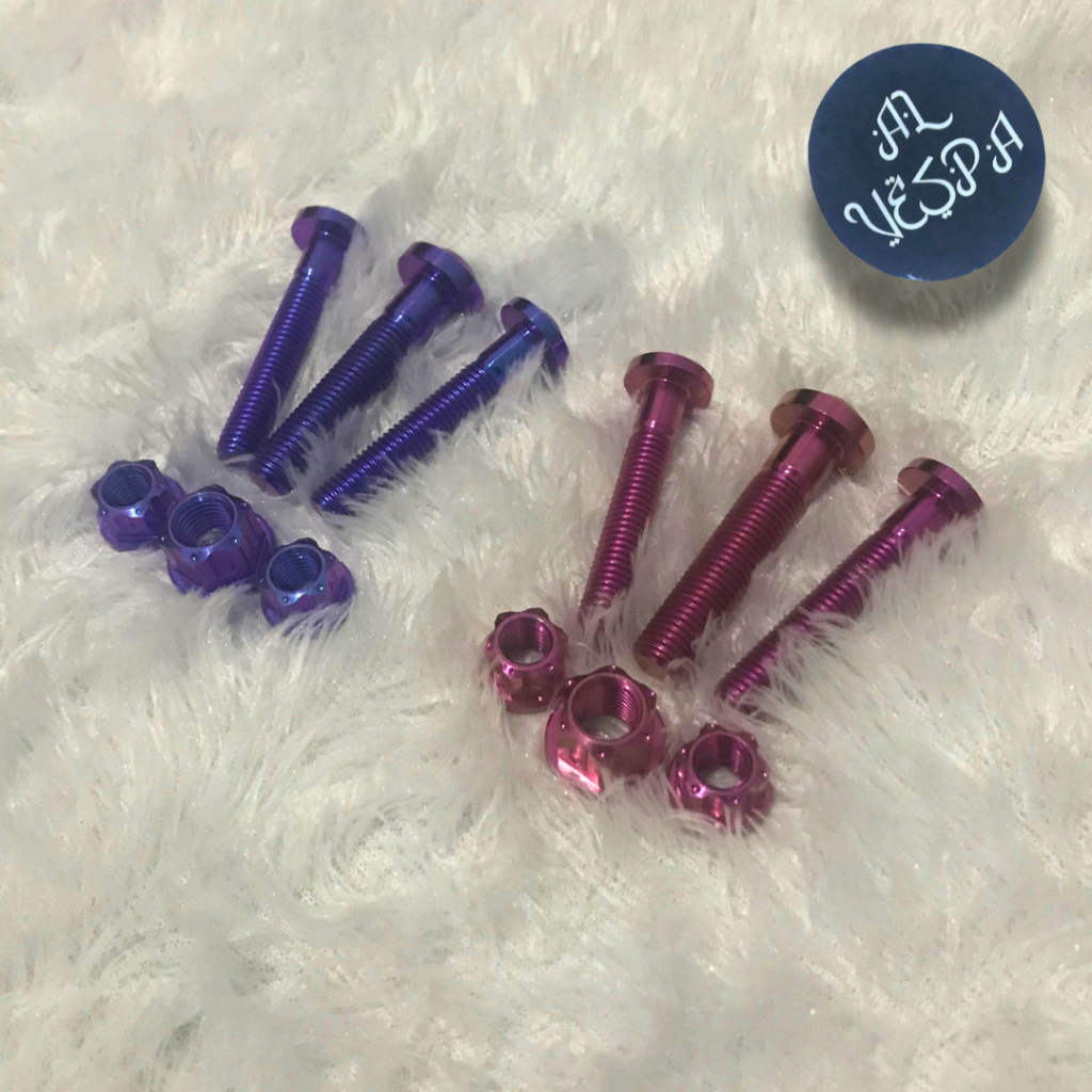 Jual BAUT TITANIUM LOWERING KIT VESPA MATIC SPRINT PRIMAVERA 3V IGET ...