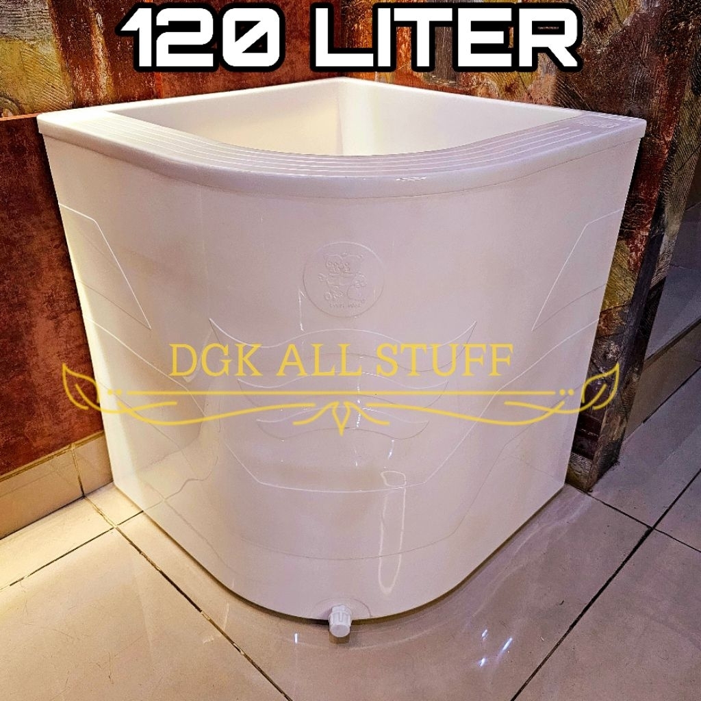 Jual Bak Air Mandi Sudut Oval Petak Kamar Mandi Toilet WC PVC Plastik Warna Cantik Estetik ...