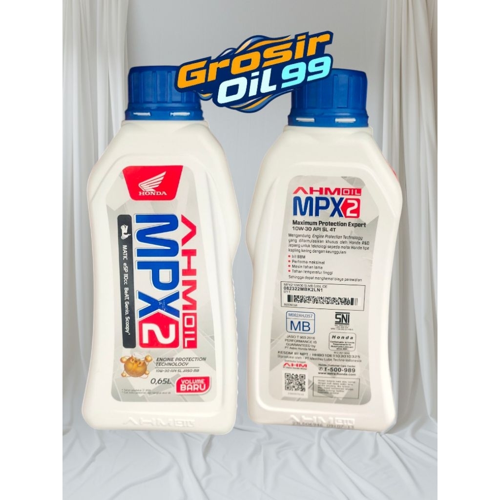 Jual Oli MPX2 Matic 0,65Liter 10w-30 | Shopee Indonesia