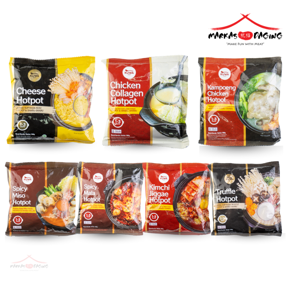 Jual KUWA Hotpot Collection | kuwa Kuah\kaldu Hotpot praktis 100gr ...
