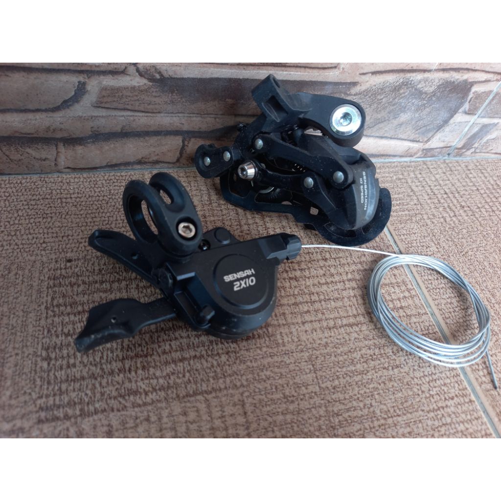 Jual shifter sensah 9speed shifter kanan sensah shifter sepeda 9speed ...