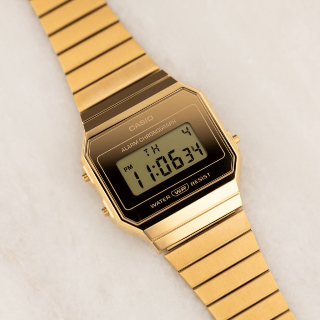 Jual CASIO A700WEVG-9ADF Jam Tangan Unisex Original Digital Antiair ...