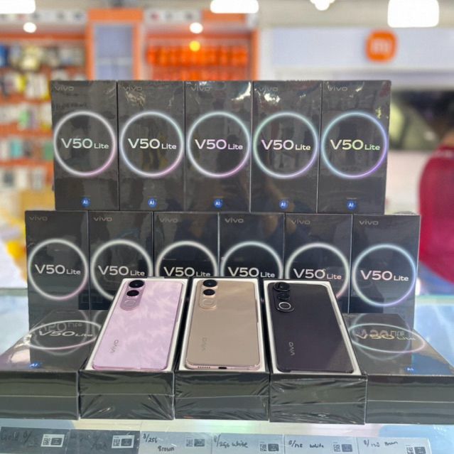Jual VIVO V50 Lite 4G NFC 8/256 + 8/128. 90Watt Flash Charge Layar Amoled 120Hz Desain Mantap ...