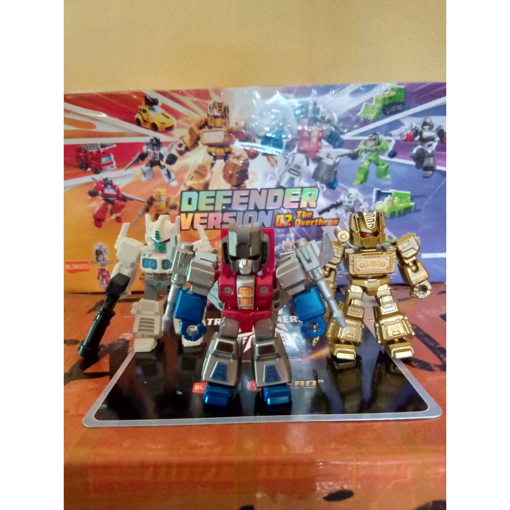 Jual blokees transformers defender version vol 2 the overthrow | Shopee ...