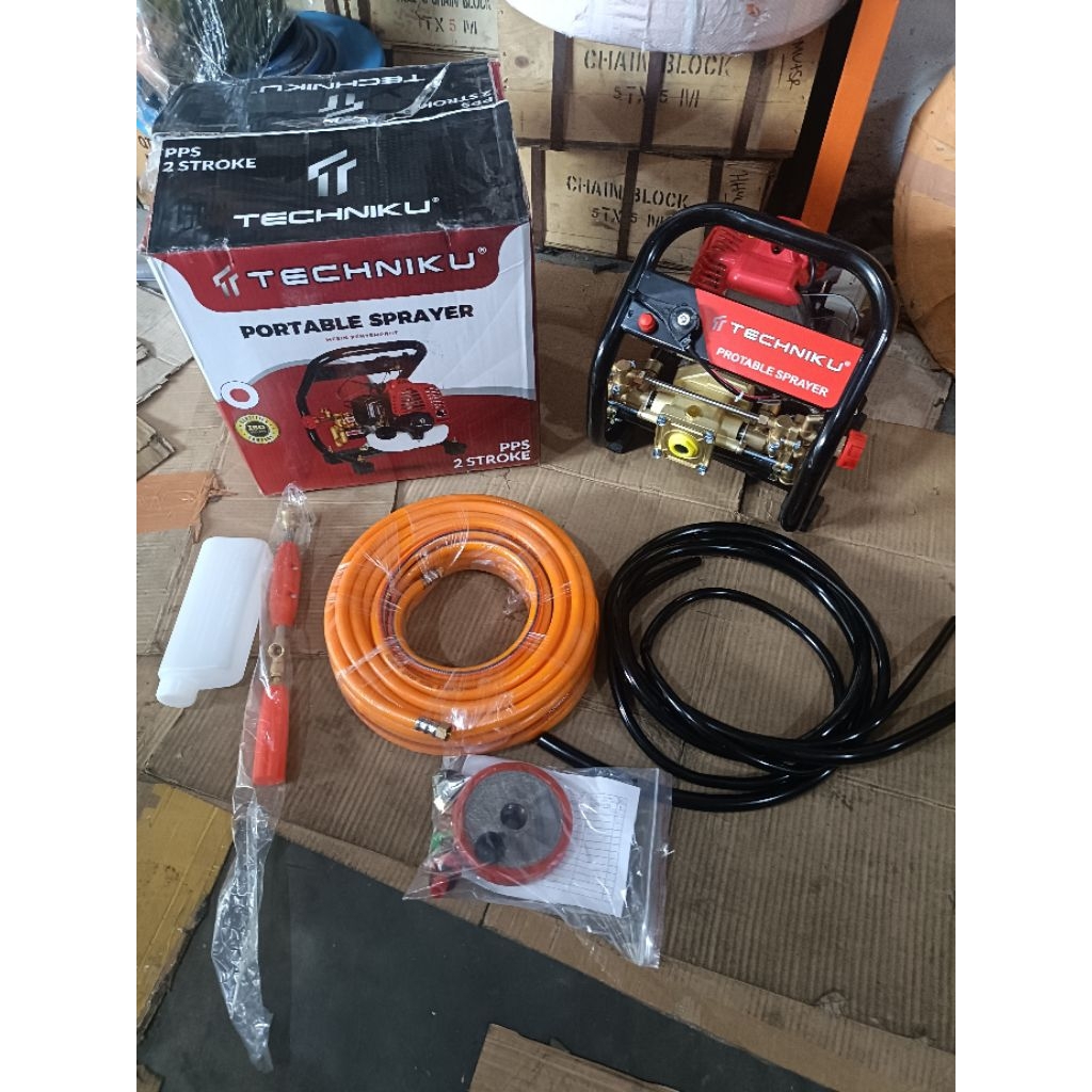 Jual MESIN SEMPROT PERTANIAN / SPRAYER PORTABLE TECHNIKU PPS 2STROKE ...