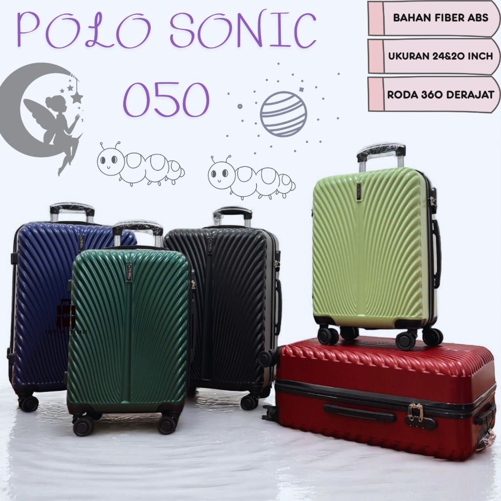 Jual KOPER POLO SIZE 24INCH BISA COD,KOPER TRAVEL,KOPER UMROH,GARANSI ...