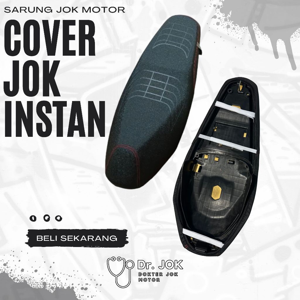 Jual COVER JOK MOTOR TINGGAL PASANG EMBOS PRIMA | Shopee Indonesia