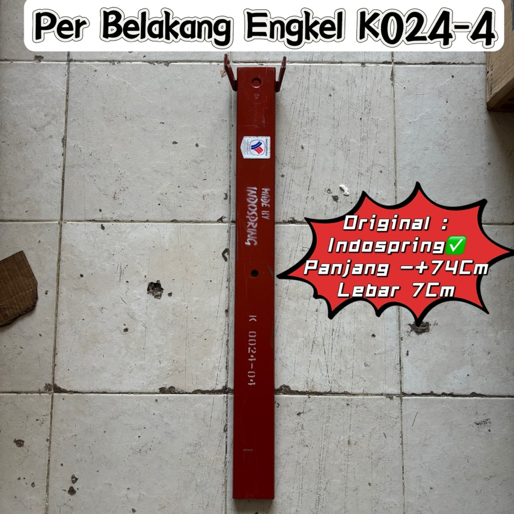 Jual per belakang engkel nomor 4 / k24 - 04 merk Indospring / leaf ...