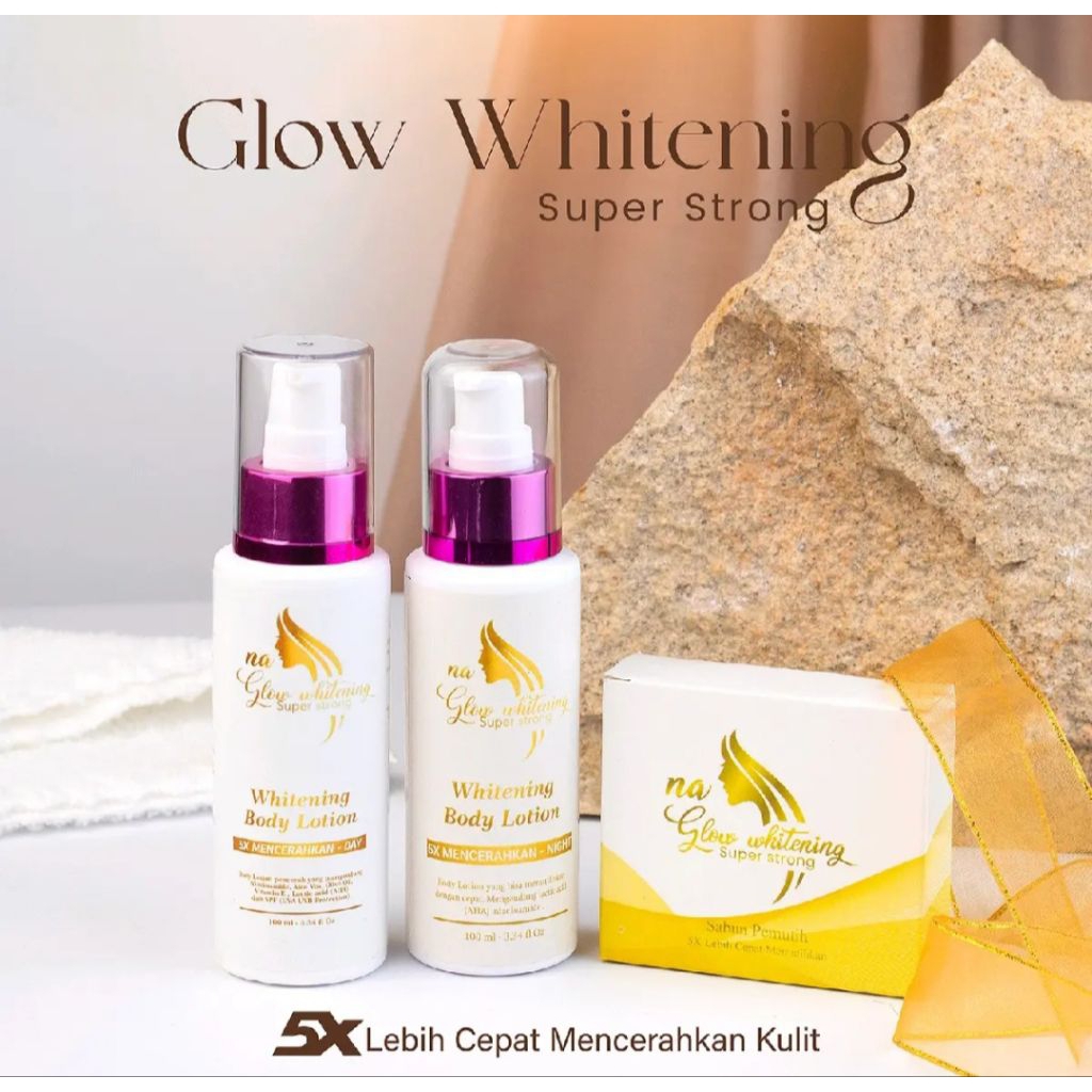 Jual promo Hb.NA GLOW WHITENING ORIGINAL siang.malam.sabun body ...