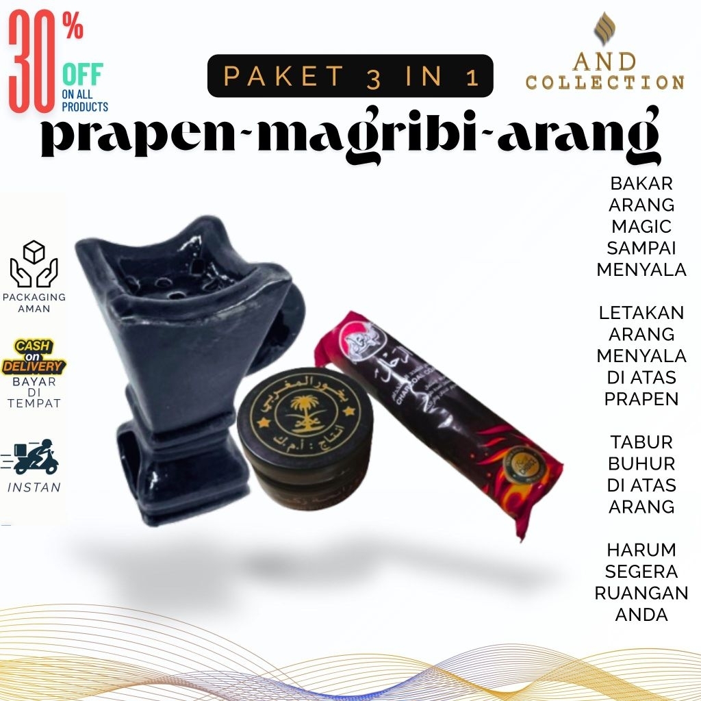 Jual buhur magribi al kaff dupa arab menyan arab kerucut lidi pewangi ...