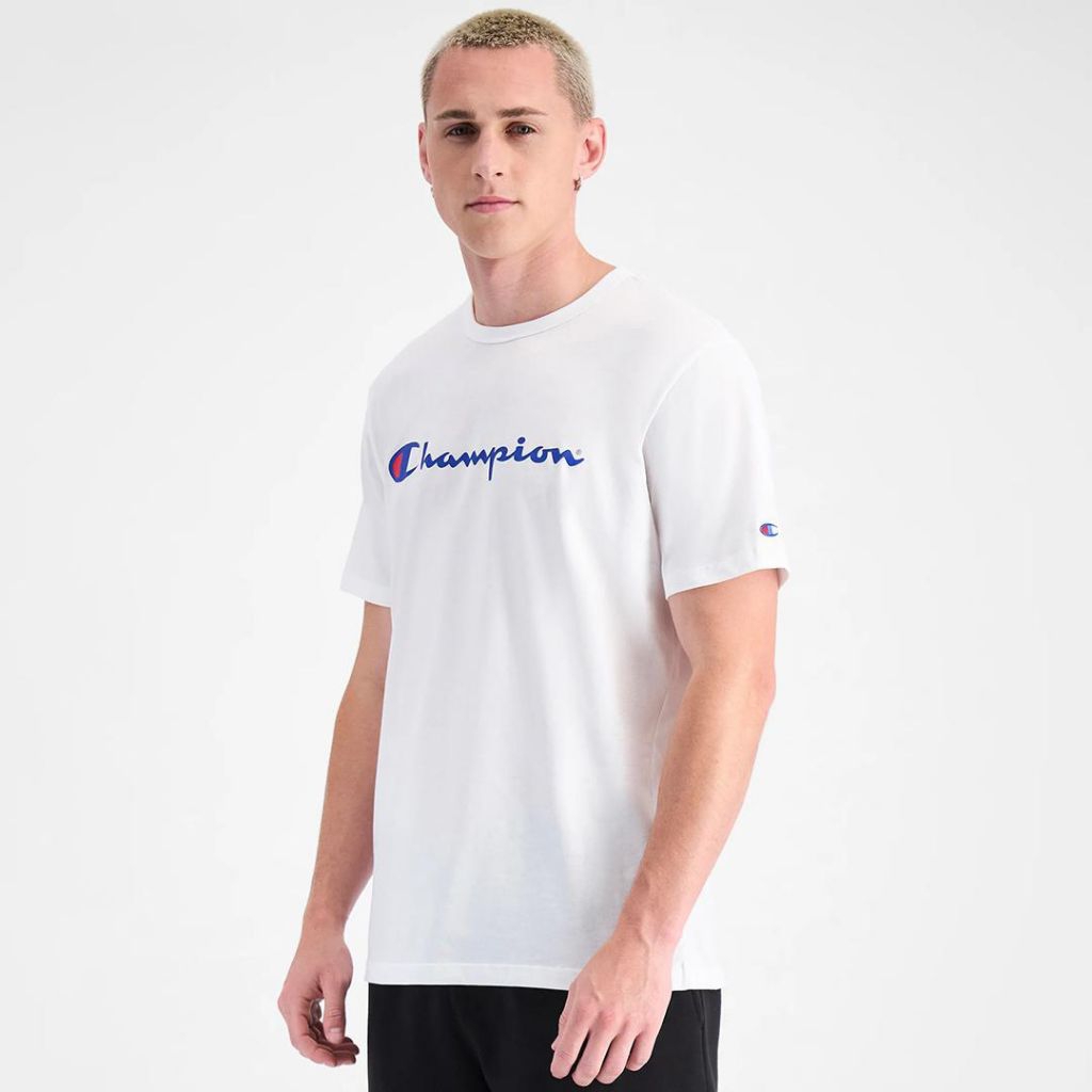 Jual kaos champion basic tee - basic tee t-shirt original | Shopee Indonesia