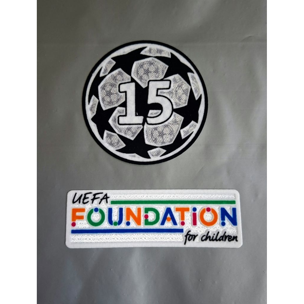 Jual PATCH UCL DEFENDING CHAMPIONS 15 STARBALL + UEFA FOUNDATION ...