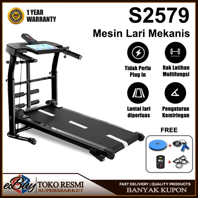 Jual Treadmill manual multifungsi 13 IN1 /Lintasan treadmill manual ...