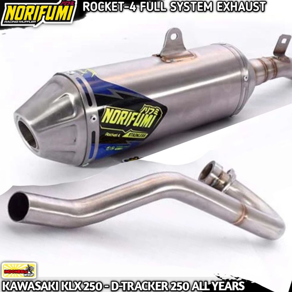 Jual KAWASAKI KLX 250 - D-TRACKER 250 - NORIFUMI ROCKET SE 4 FULL ...