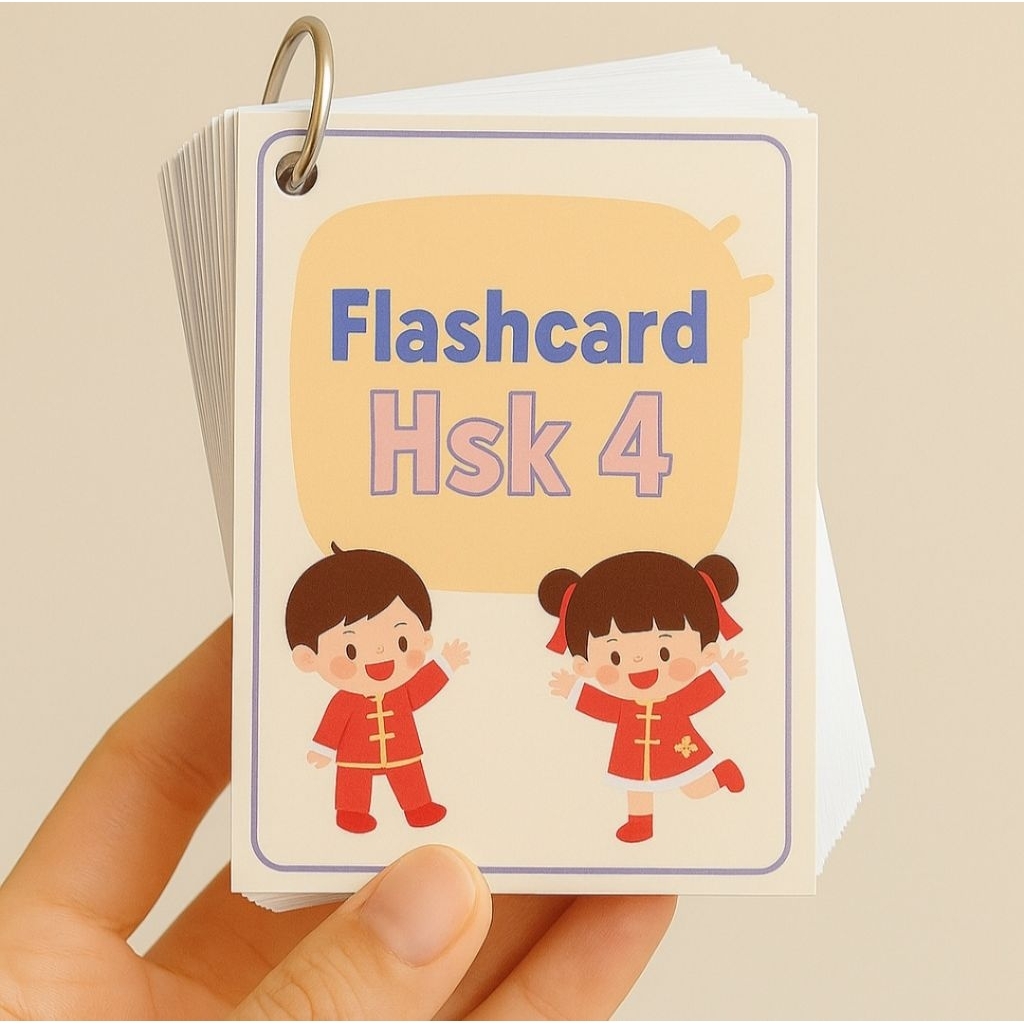 Jual HSK 4 Mandarin Flashcards – 600 Kartu Fisik Belajar Bahasa ...