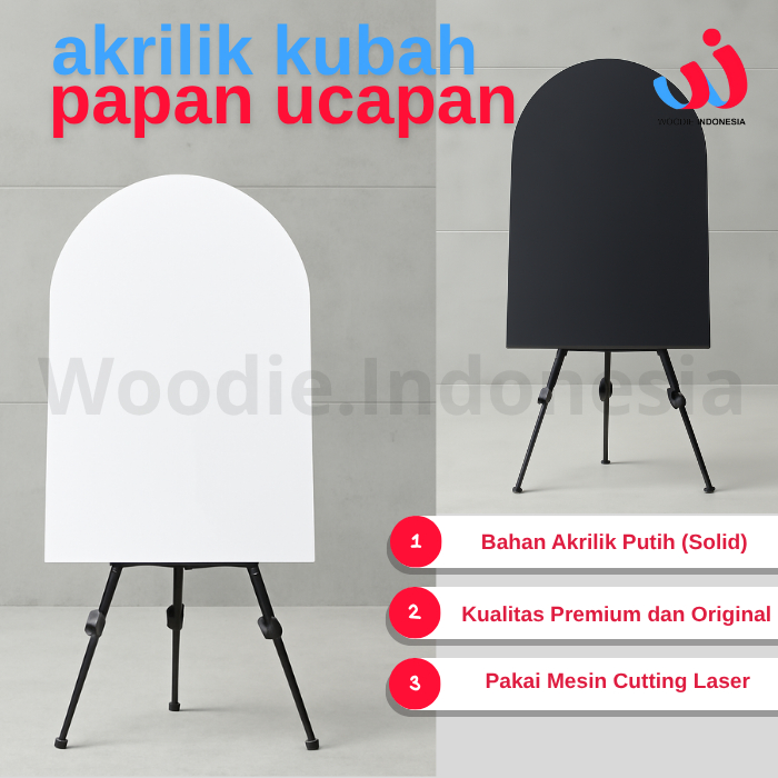 Jual Papan Ucapan Akrilik Kubah - Frame Ucapan - Bingkai Backdrop ...