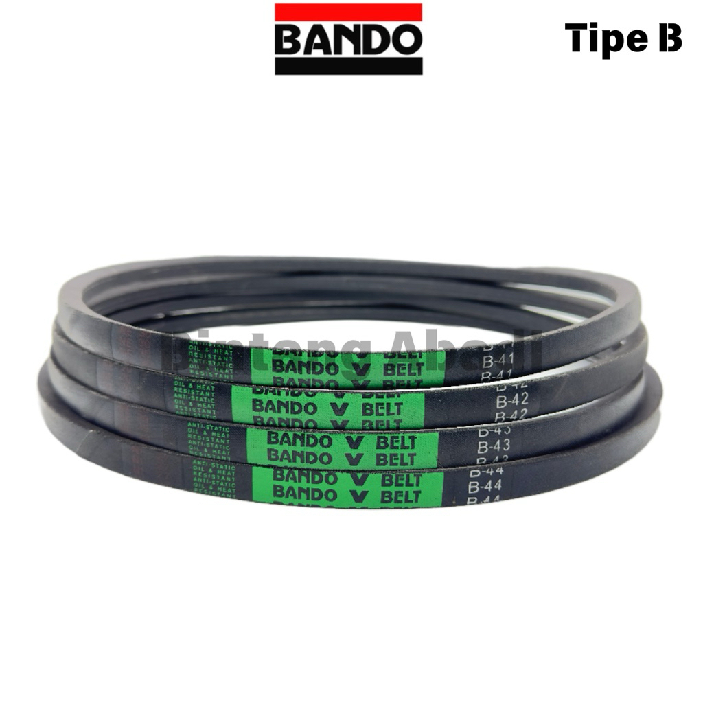 Jual V-Belt Bando Tipe B [B26 - B125] / Vanbelt Fanbelt Bando / Tali ...