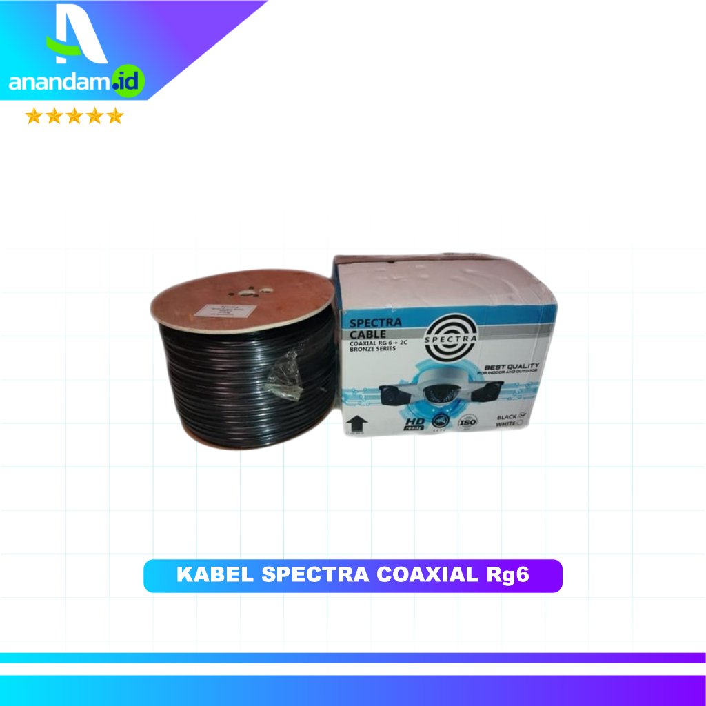 Jual KABEL SPECTRA COAXIAL RG6 | Shopee Indonesia