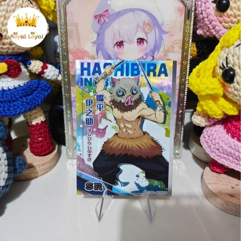 Jual Inosuke Hashibira Atlas of God Goddess God Card SR Demon Slayer ...
