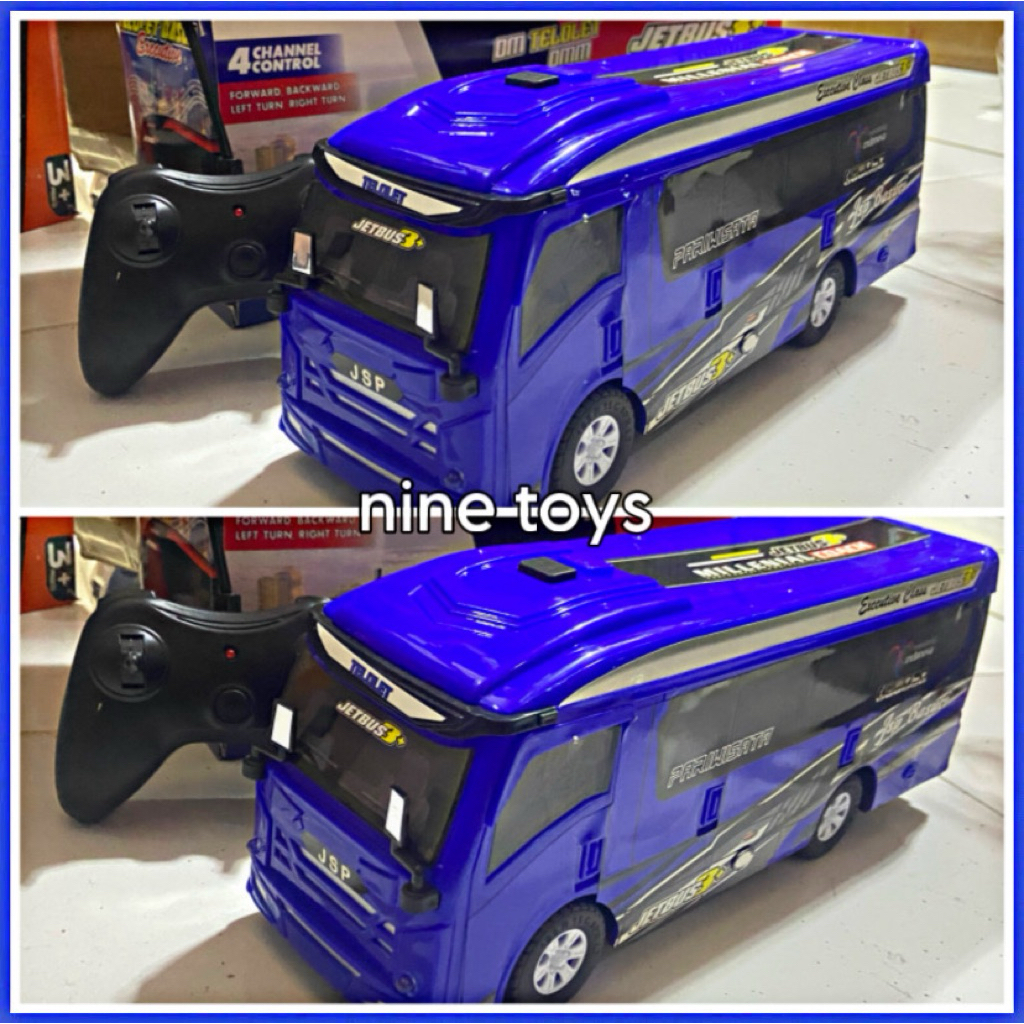 Jual REMOTE CONTROL BUS TRAVEL ELF HIACE MAINAN MOBIL RC TRAVEL BASURI ELF TRAVEL CAR RC ...