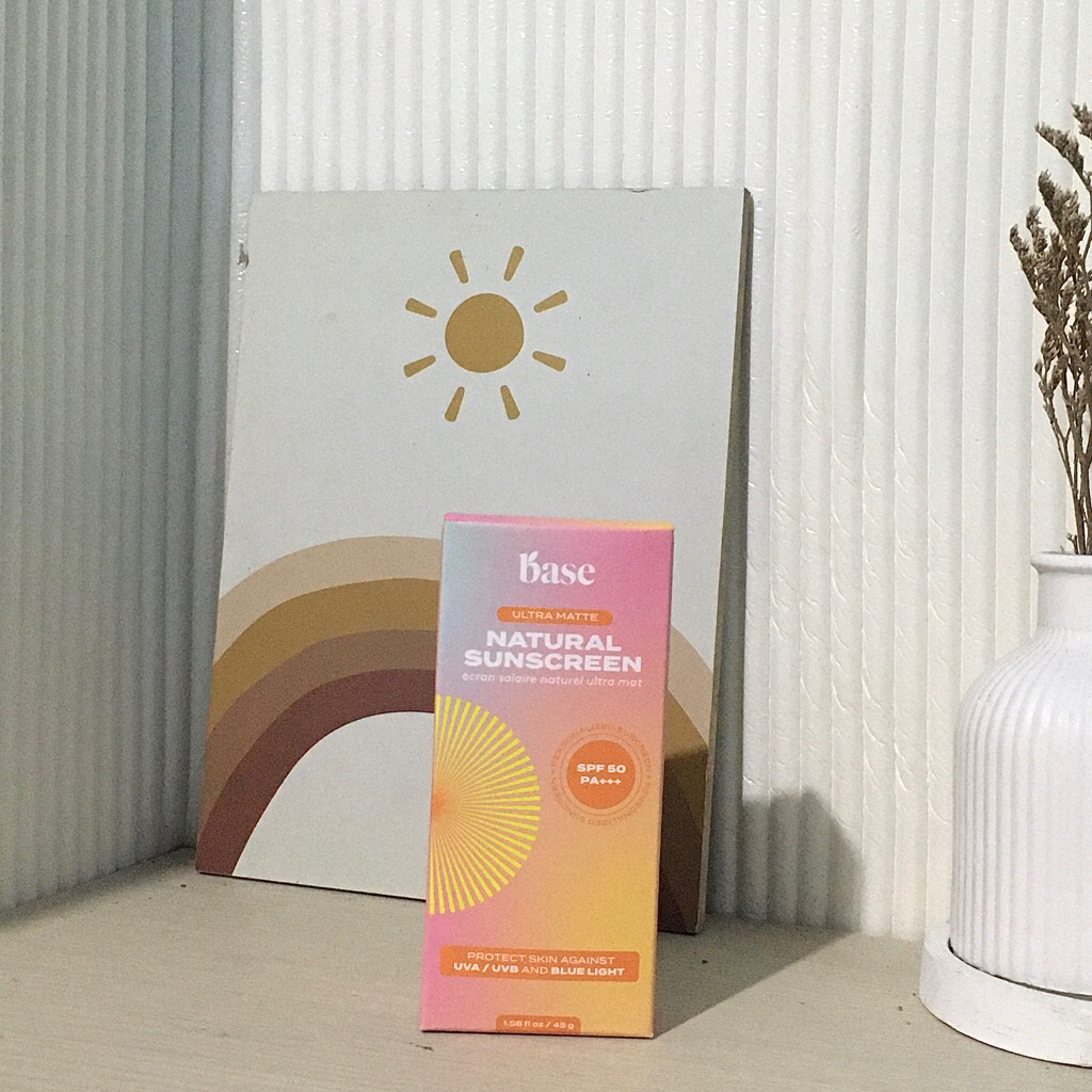 Jual Base Ultra Matte Natural Sunscreen SPF 50 PA+++ | Shopee Indonesia