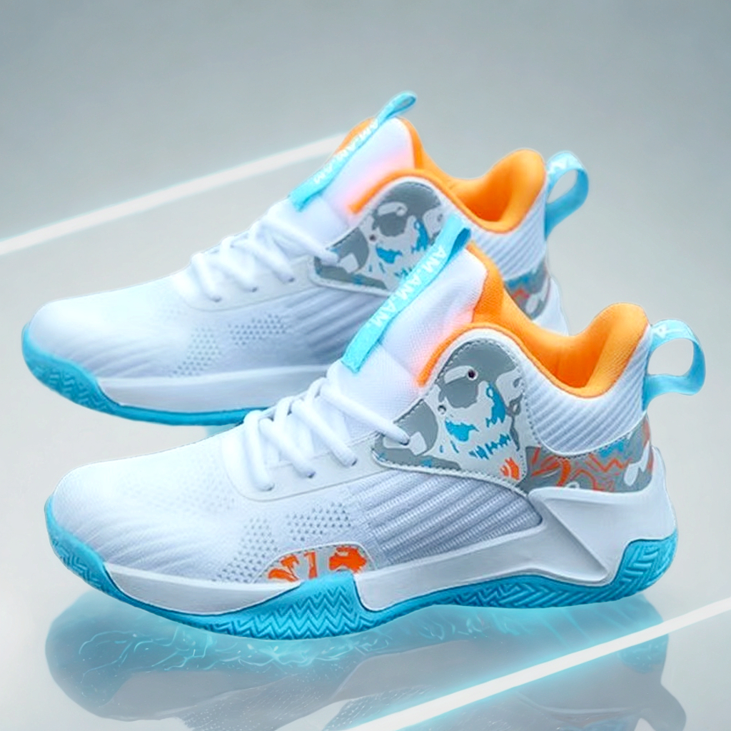 Jual Sepatu Sneakers Olahraga Pria Import, Sepatu Basket YS-88, Sepatu ...