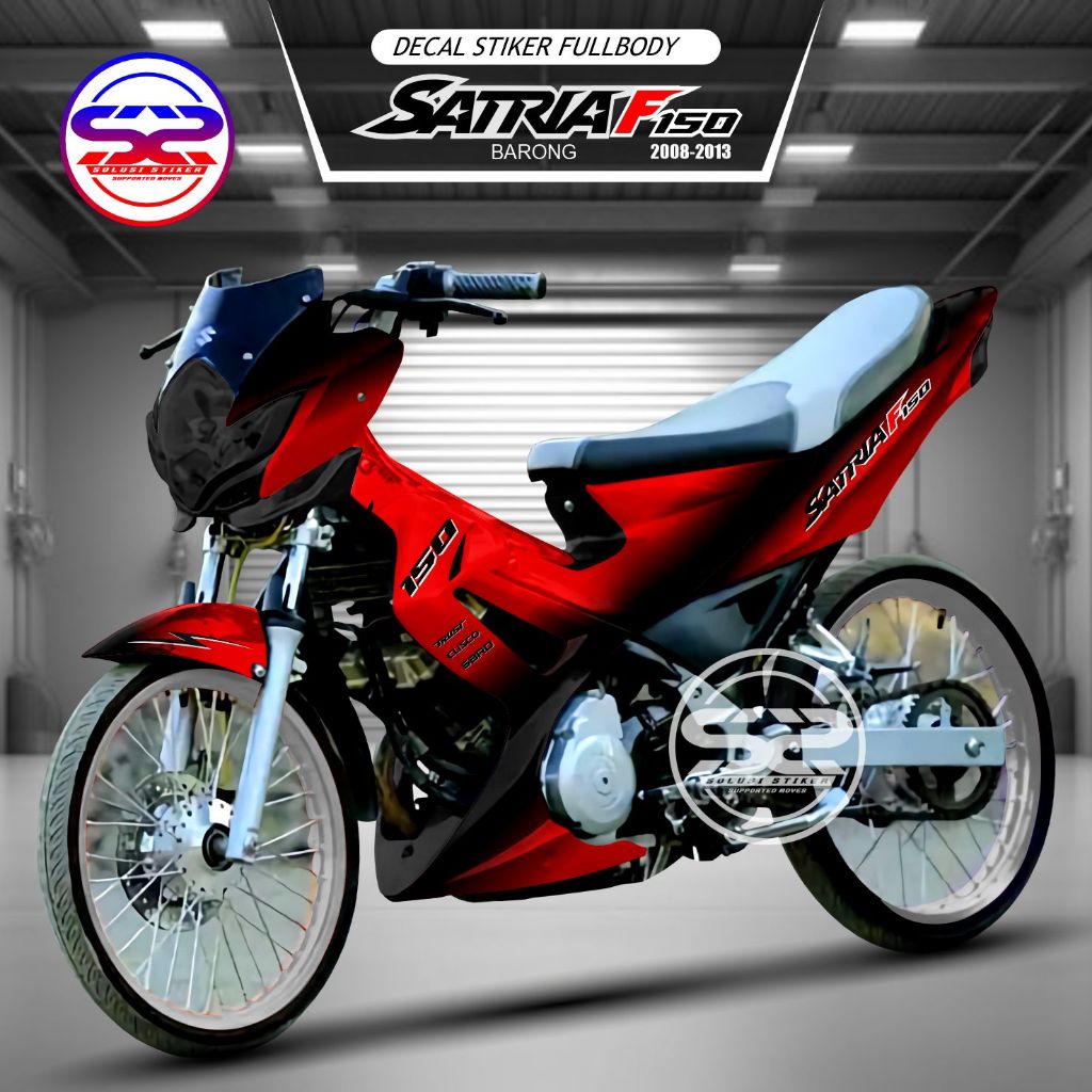 Jual Stiker Satria F150 Decal Stiker Fullbody Motor Satria Fu Barong ...