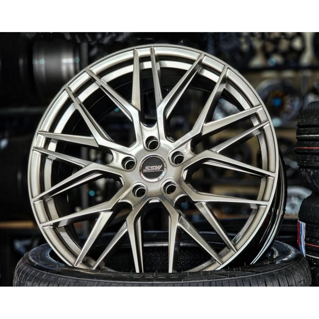 Jual velg mobil BMW ring 20 S348 SSW ORIGINAL THAILAND velg racing bmw R20 PCD 5X120 velg mobil ...