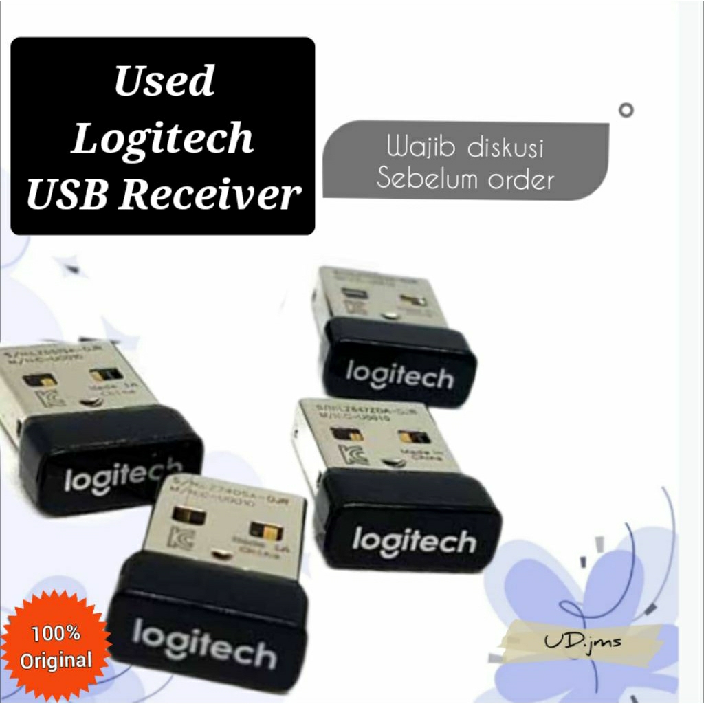 Jual Logitech USB receiver V029 Dongle mouse keyboard 100% Original ...