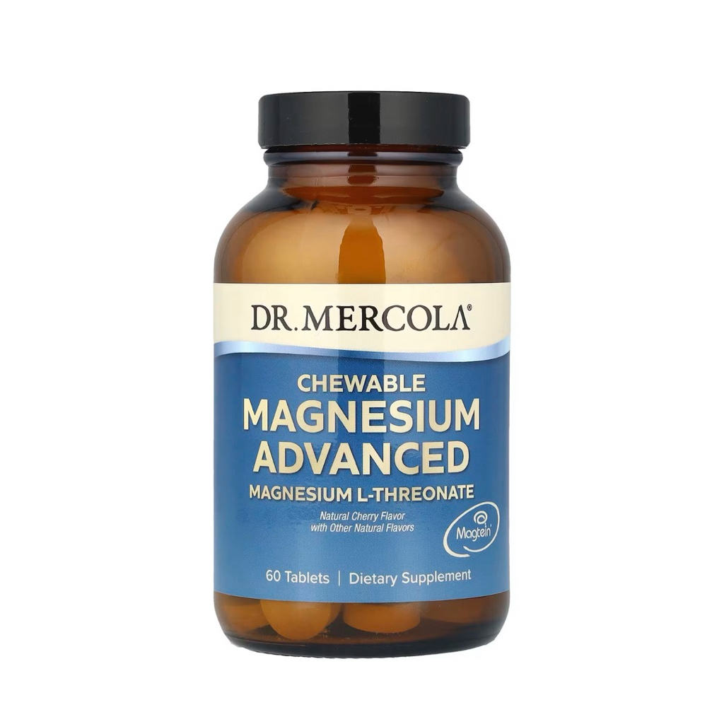 Jual Dr. Mercola Chewable Magnesium Advanced Natural Cherry 60 Tablets ...