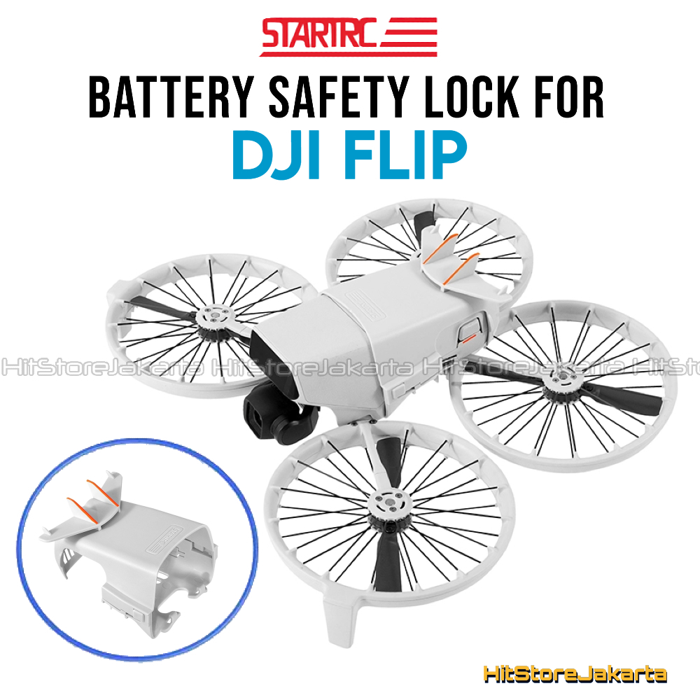 Jual STARTRC Pengunci Baterai for DJI Flip Battery Lock with Tail Wing ...