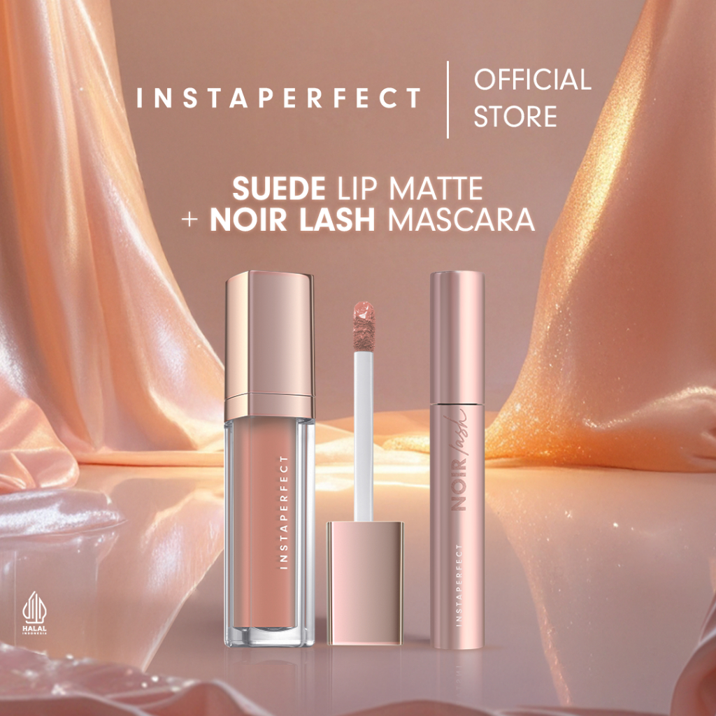Jual [BUNDLE] Instaperfect Suede Lip Matte & Noir Lash Mascara ...