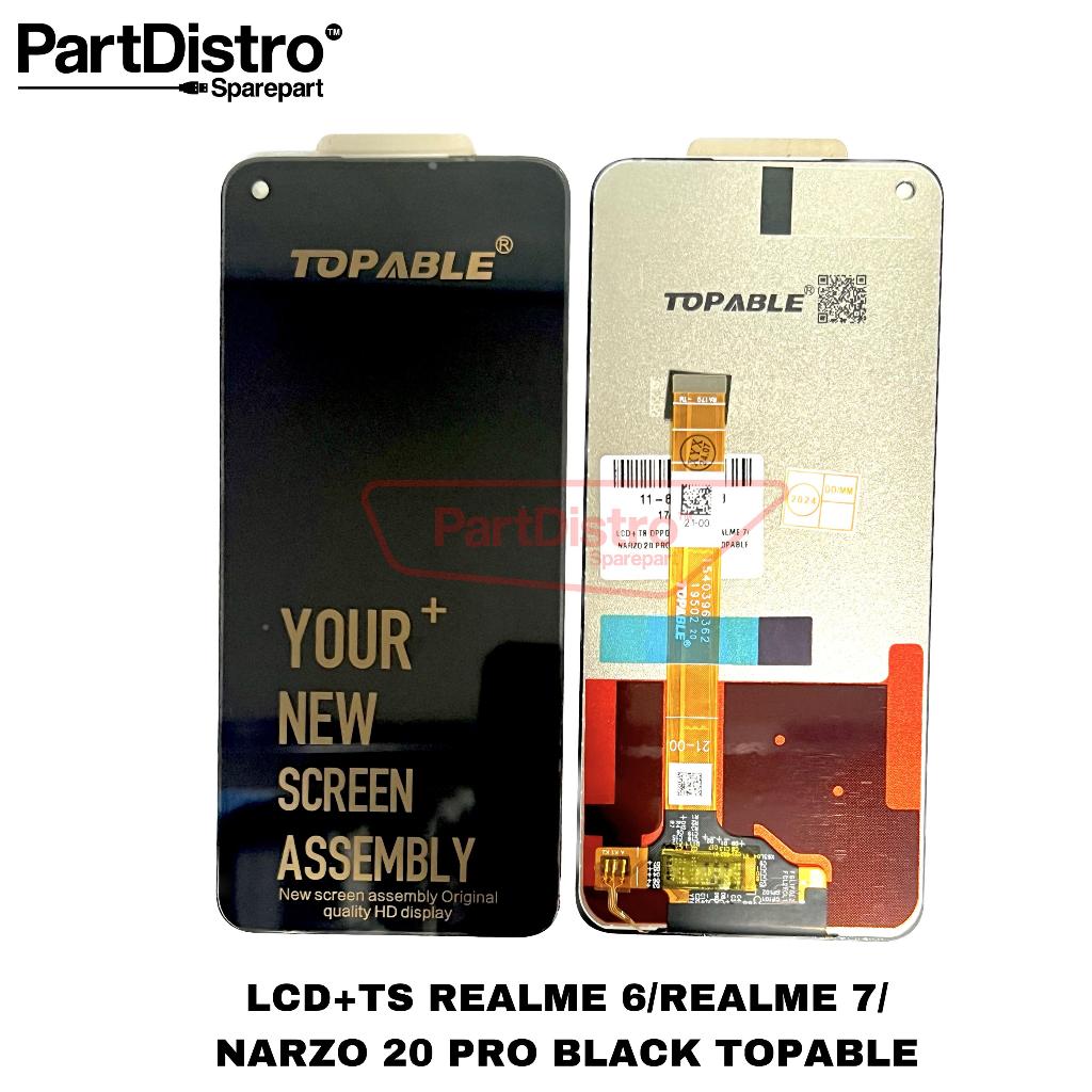 Jual LCD+TS KOMPATIBLE OPPO REALME 6/REALME 7/NARZO 20 PRO BLACK ...