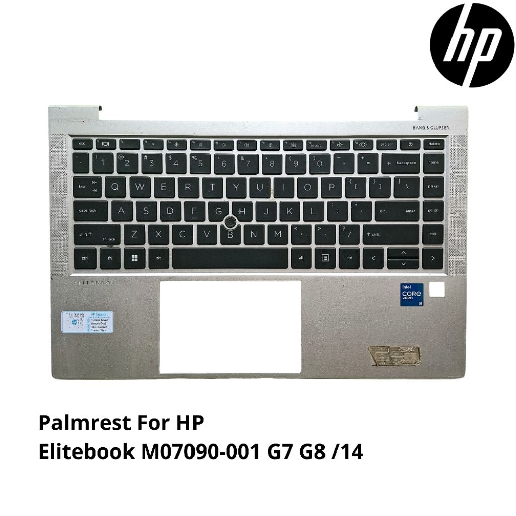 Jual casing/frame keyboard Palmrest Elitebook M07090-001 G7 G8 / 14 ...