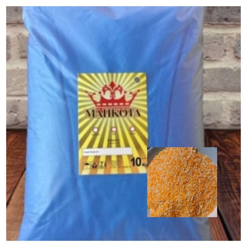 Jual TEPUNG ROTI/BREADCRUMB MAHKOTA REPACK 250 GRAM (1 KG 16.000 ...