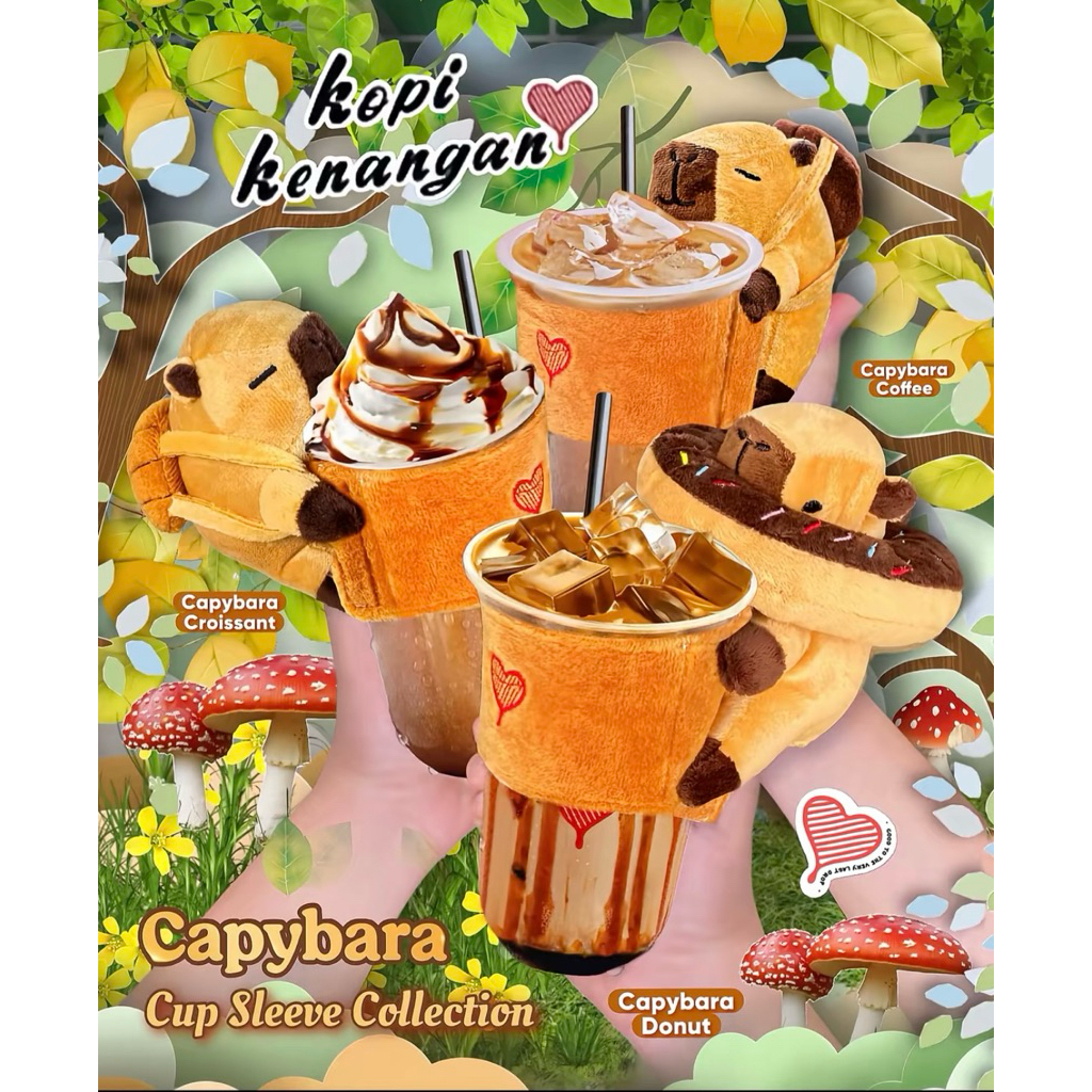 Jual CAPYBARA CUP SLEVEE KOPKEN LIMITED EDITION | Shopee Indonesia