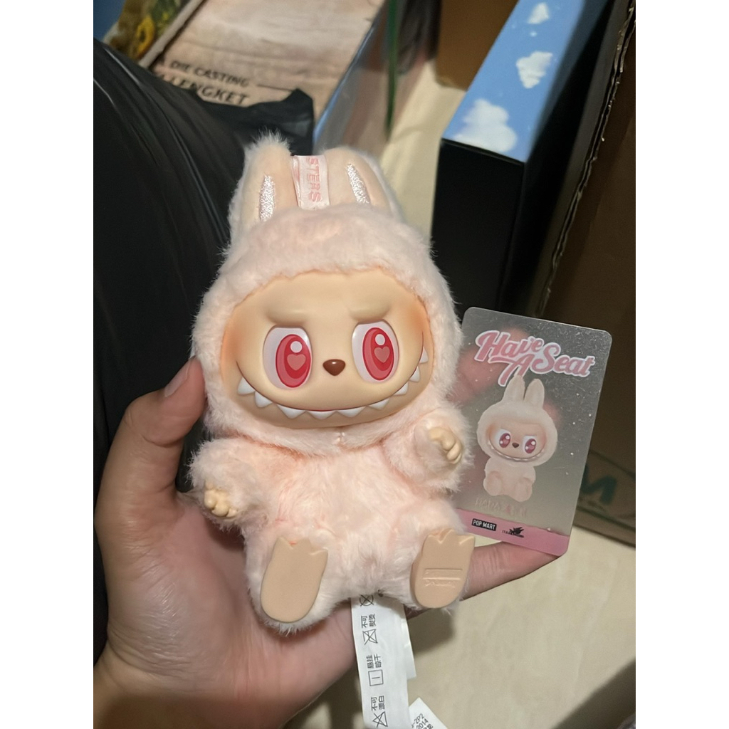 Jual Labubu V2 DADA PINK original popmart | Shopee Indonesia