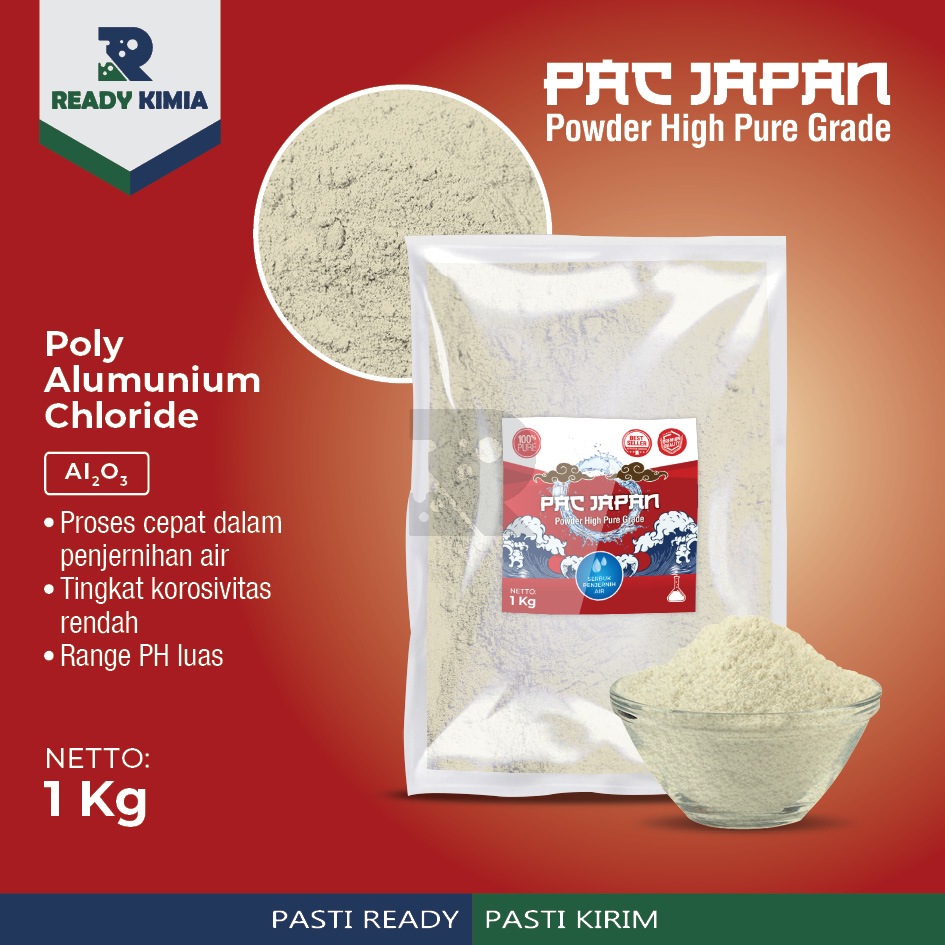 Jual PAC JEPANG 1KG Penjernih Air Poly Alumunium Chloride 1 KG satu ...