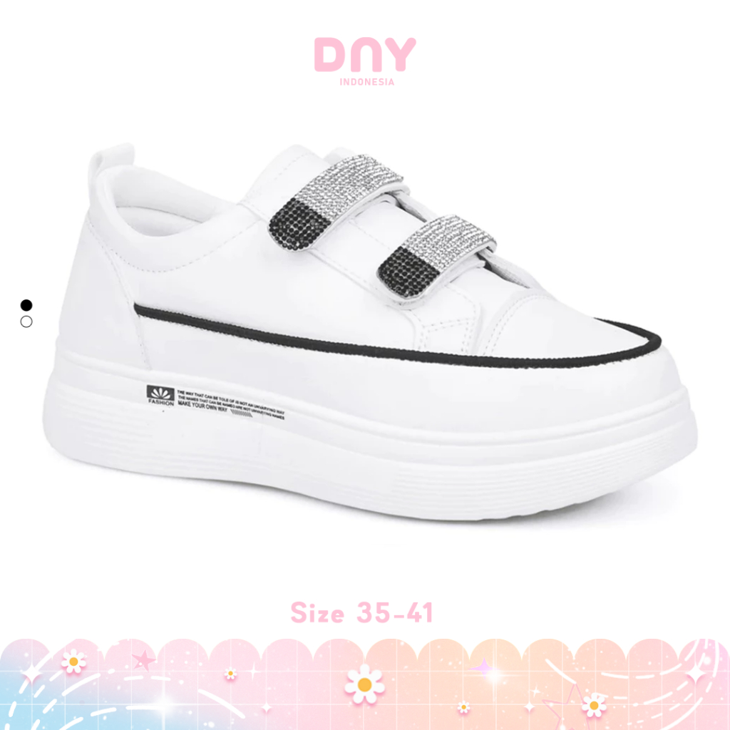 Jual Sepatu DNY Sepatu Sneakers Wanita Spatu Casual Wanita Running ...