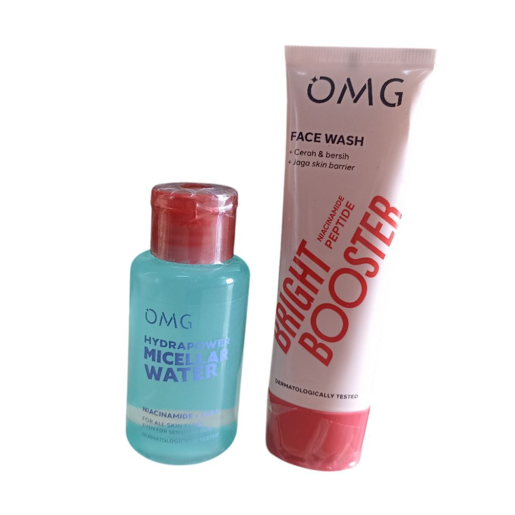 Jual Paket OMG ( micellar water + facial wash kecil) | Shopee Indonesia