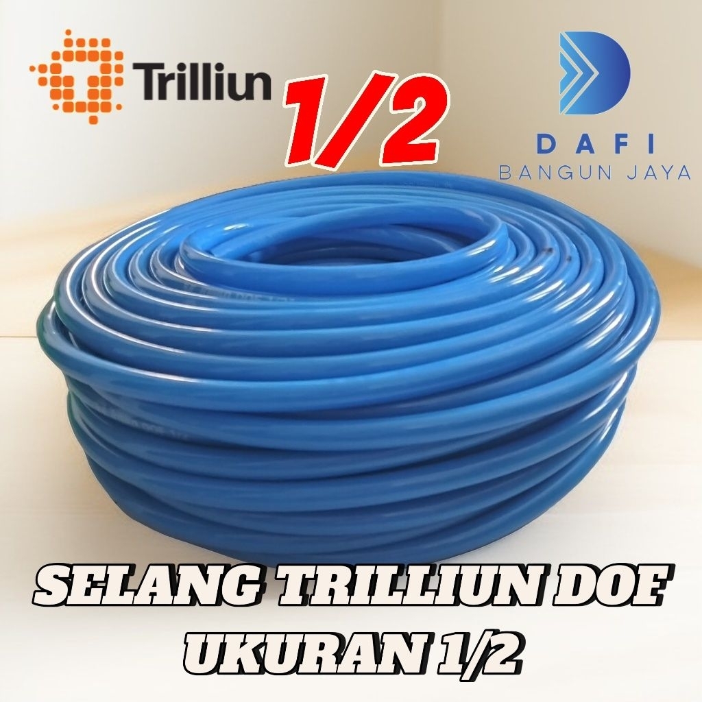 Jual Selang TRILLIUN DOF 1/2 PER METER Karet Tebal&Awet / Selang Air Cuci Motor/Mobil/Taman ...