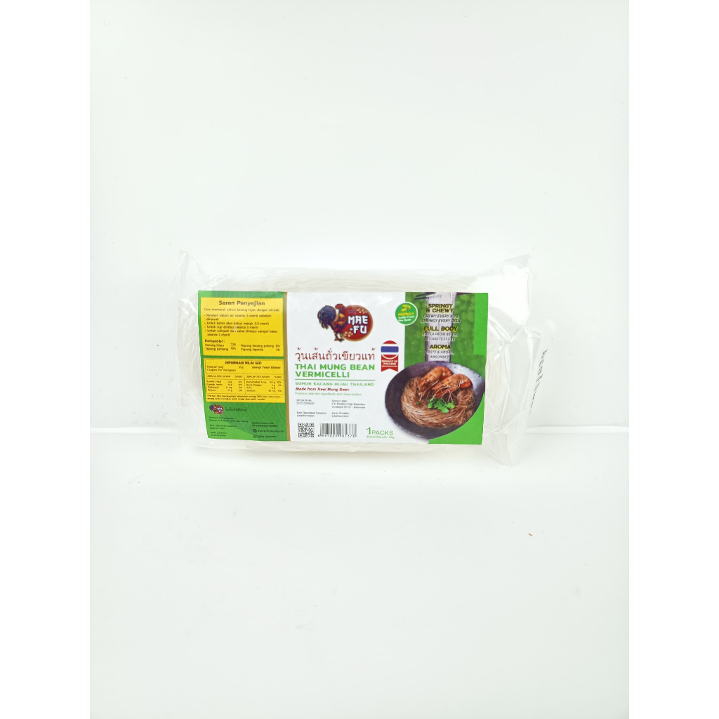 Jual Mae Fu Thai Mung Bean Vermicelli 35Gr Sohun Soun Kacang Hijau ...