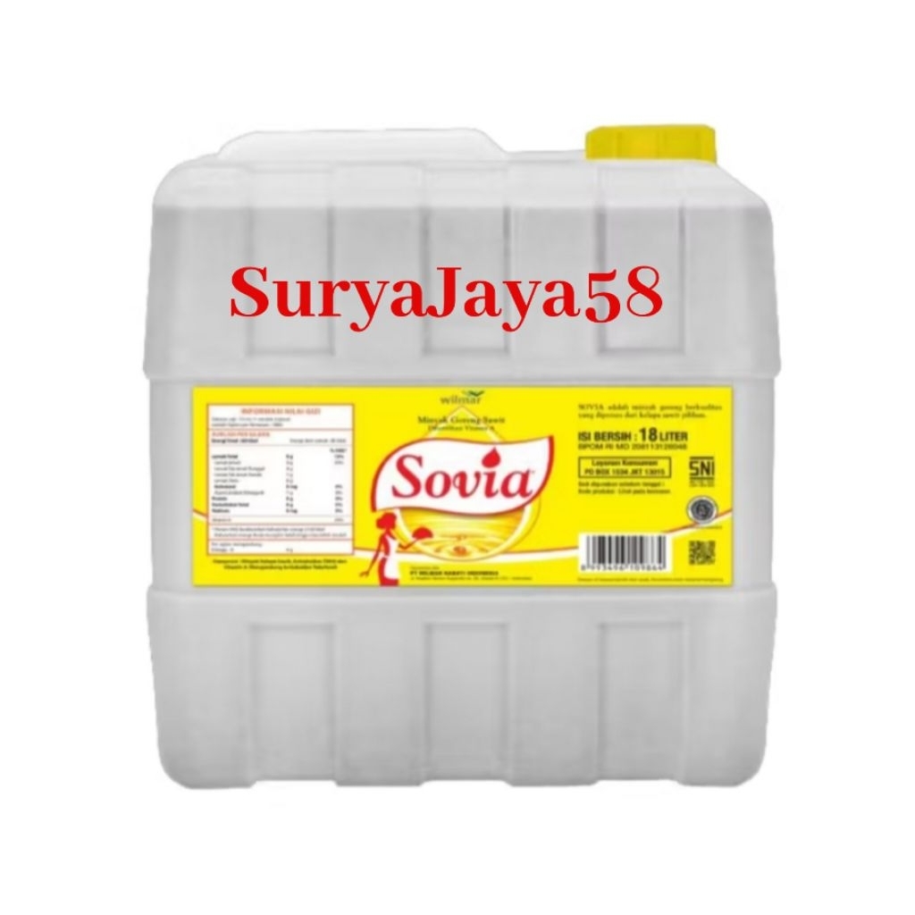 Jual Minyak Goreng Sovia 18L bib | Minyak goreng Sovia 18L derigen ...