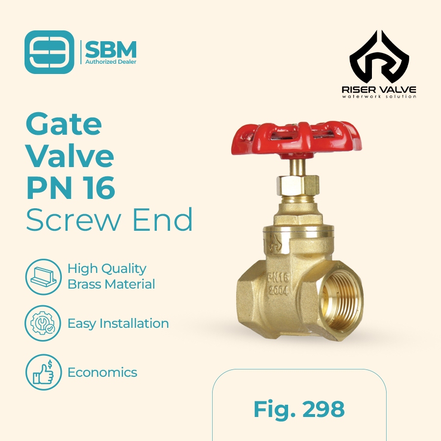 Jual Riser, Gate Valve, Class PN16, Screwed End | Shopee Indonesia