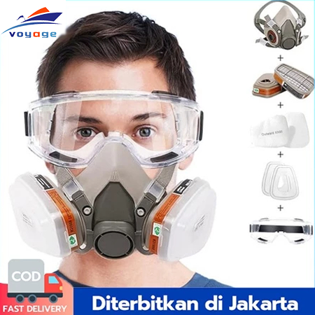 Jual Masker Respirator Gas 6200 / Masker Cat / Masker Laboratorium ...