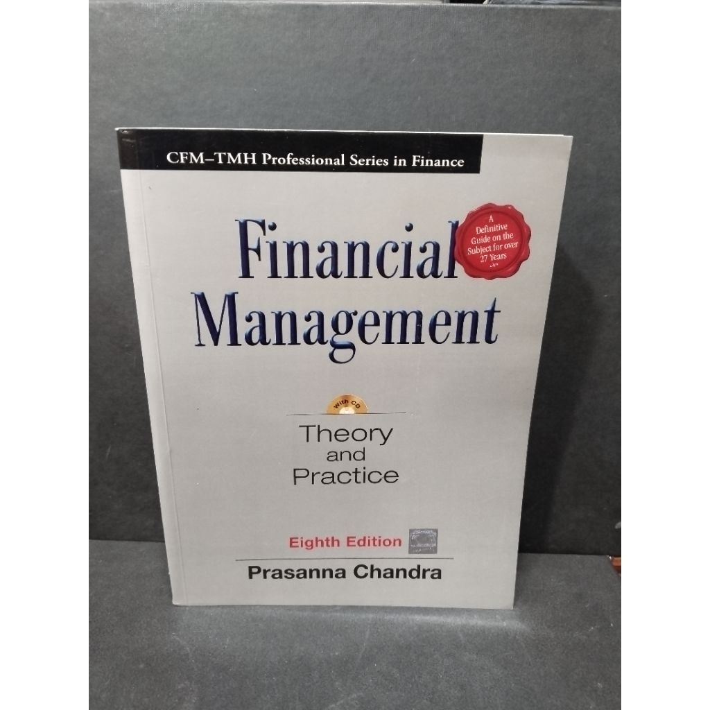 Jual Buku original FINANCIAL MANAGEMENT by Prasanna Chandra EIGHTH ...