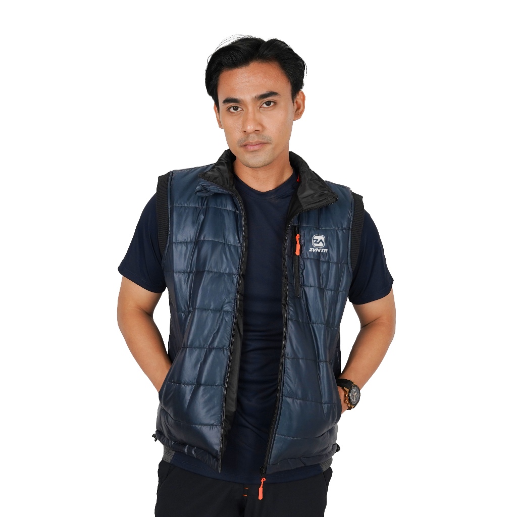 Jual Zarventure Aztec Rompi Jaket Vest Puffer Gelembung | Shopee Indonesia